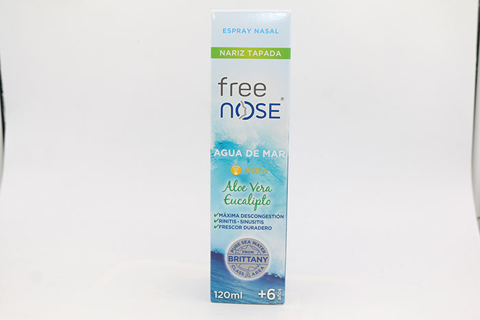 FREE NOSE Hypertonic(+6) 120ml | My Website